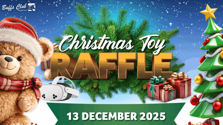 Christmas Toy Raffle - Buffs Club Mount Isa